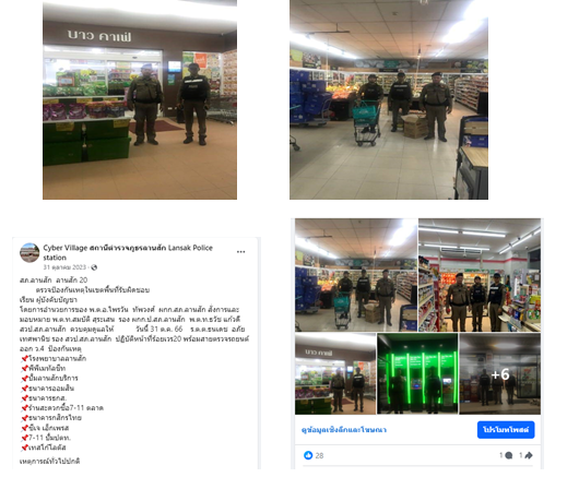 สายปราบปราม ตุลาคม 2566 – สถานีตำรวจภูธรลานสัก